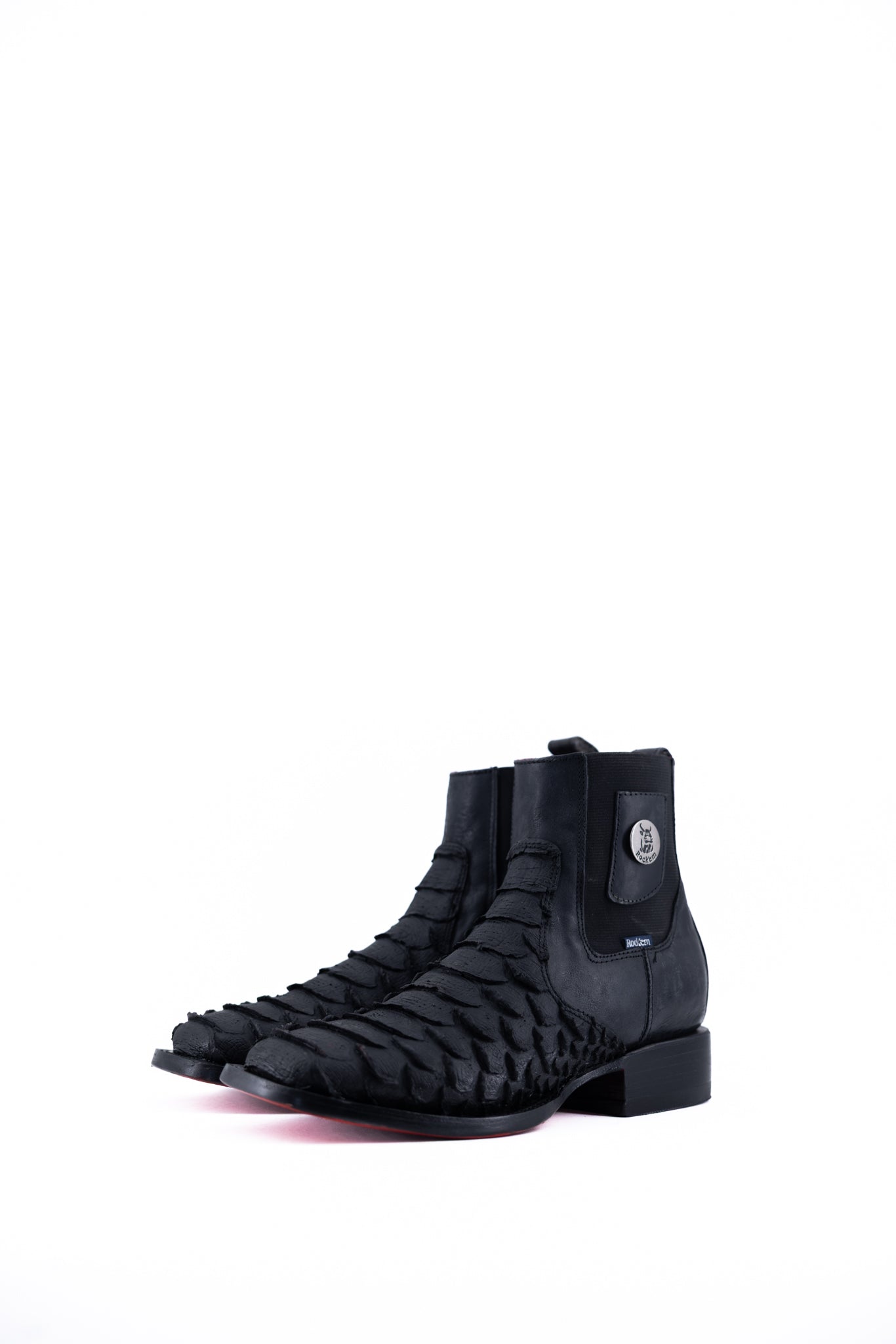 Clon Python Red Bottom Ankle Boot – Rock'Em