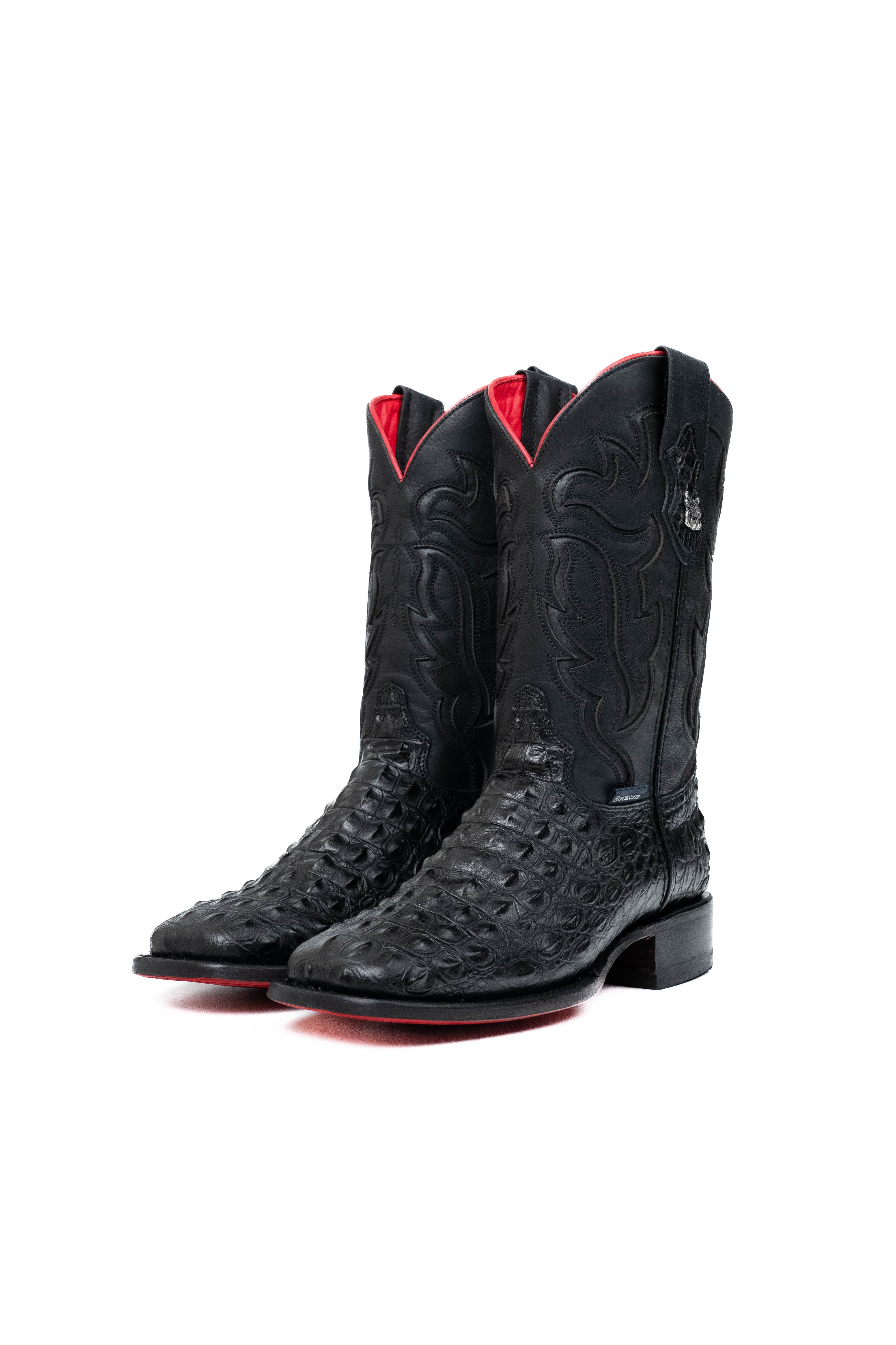 Bruce Hornback Red Bottom Square Toe Cowboy Boot – Rock'Em